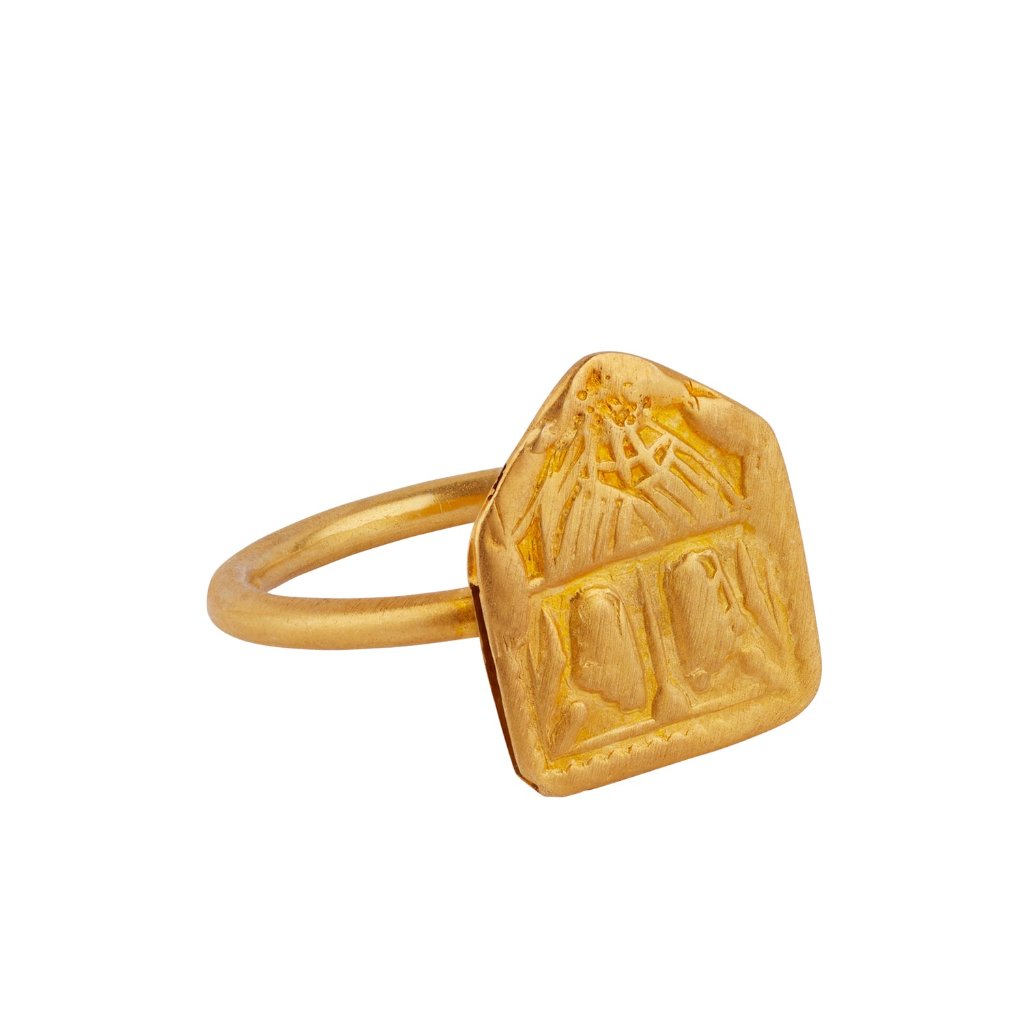 Vintage Vishnu Amulet Ring – Opium Jewels